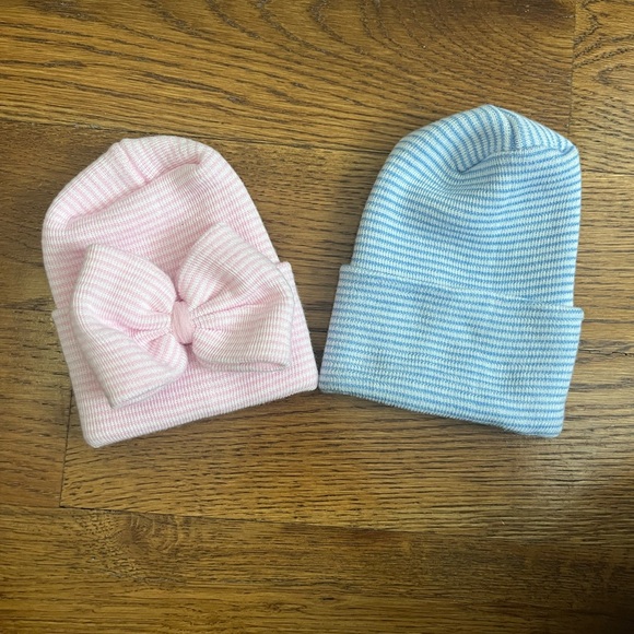 Accessories | Gender Reveal Newborn Hospital Hats | Poshmark